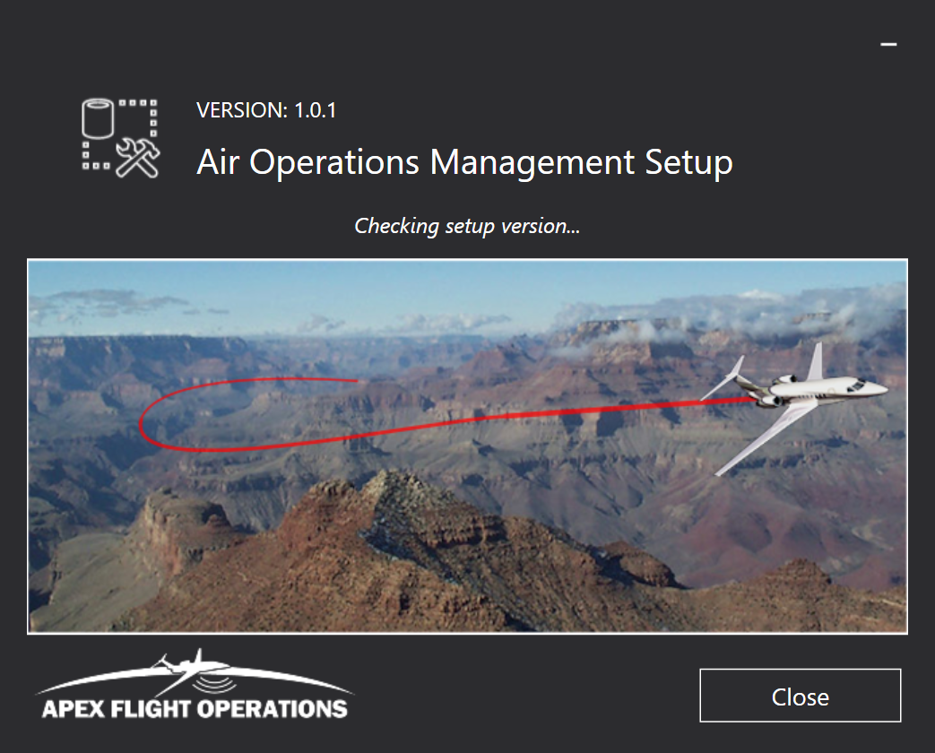 Installing Air Operations Management – Apex Flight Operations Support Center